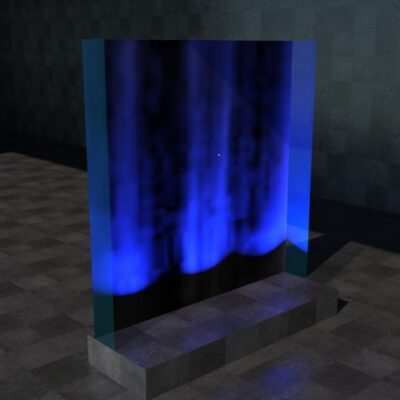 interior-water-feature-models-waterfall-partition - 株式会社スプリング